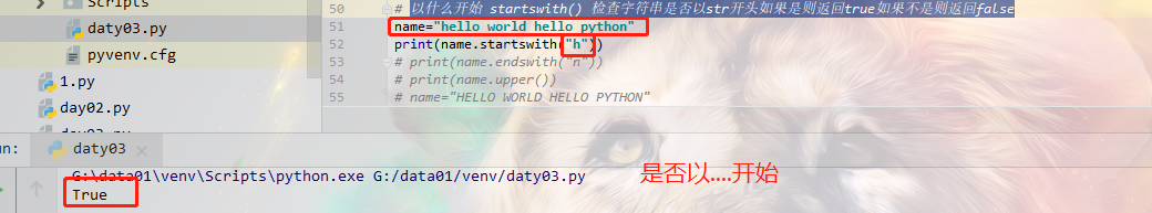 Pycharm Basic Syntax String Code World