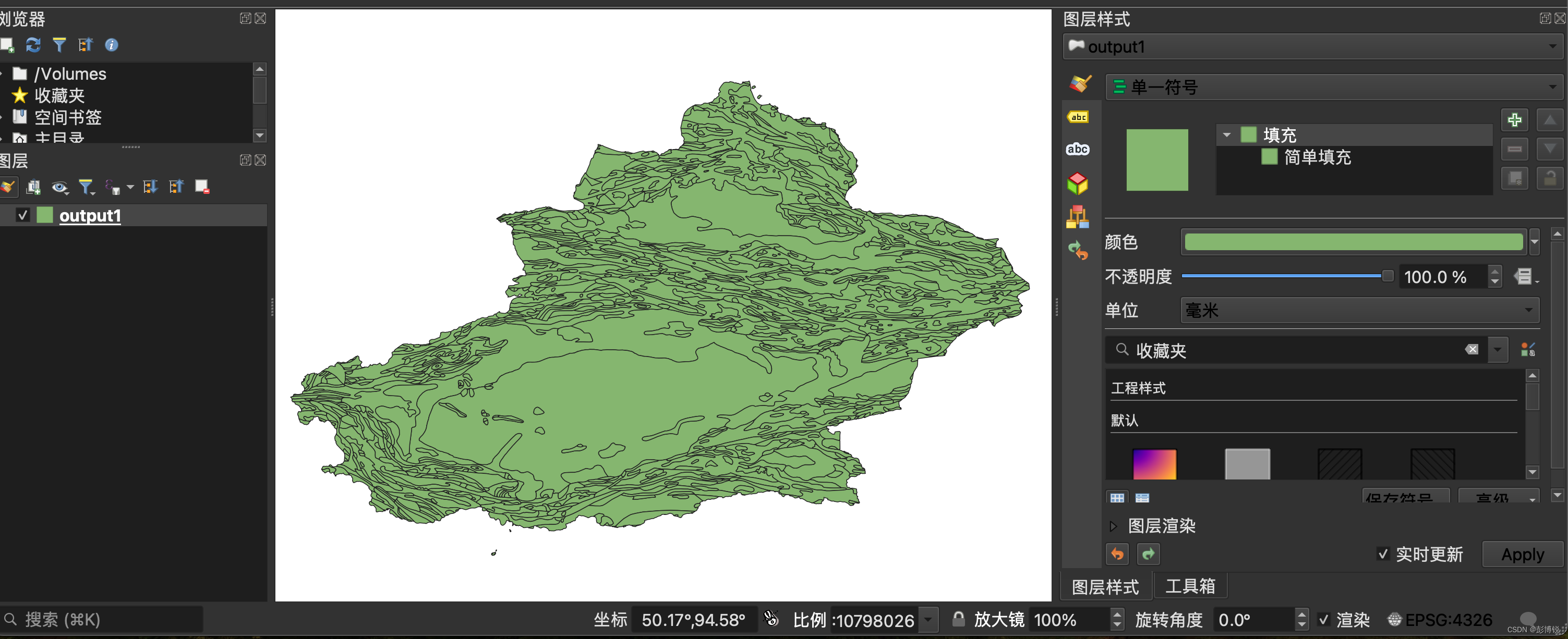 QGIS绘制区域地质图-CSDN博客