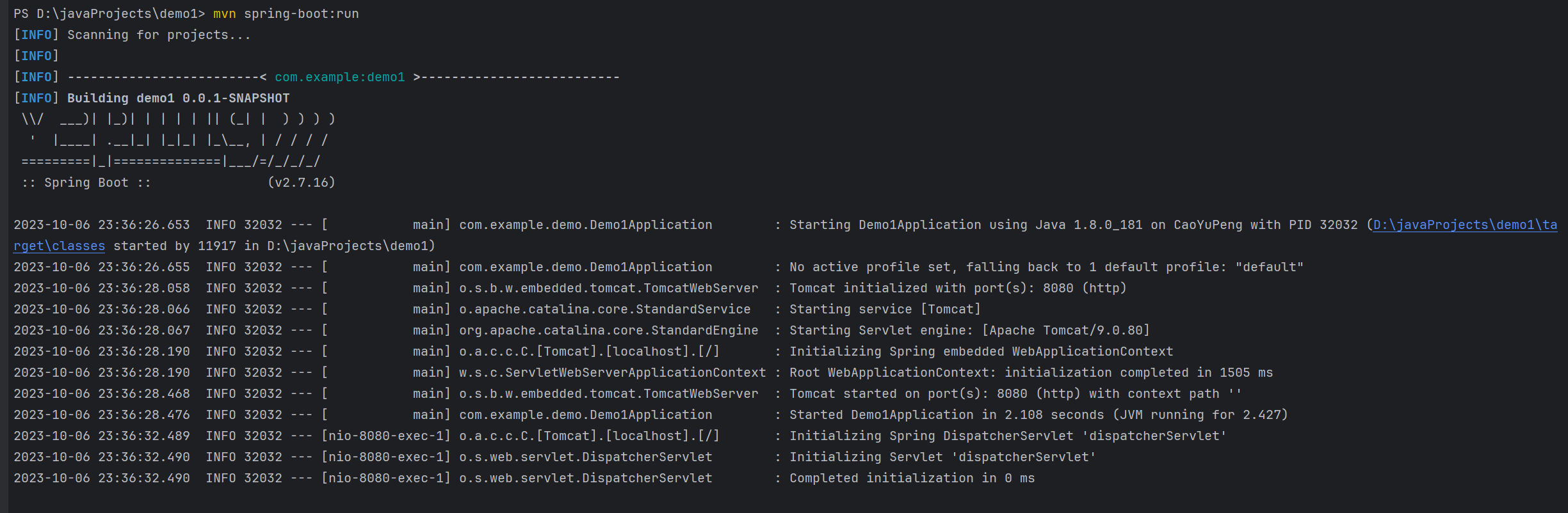 手把手搭建 Java Spring Boot 框架 Maven 项目 Web 网址访问java项目访问地址 Csdn博客