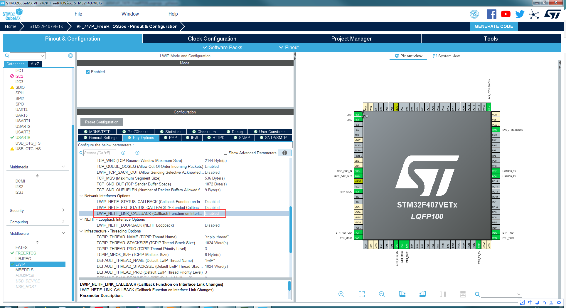 【RTOS】FreeRTOS+LwIP启动后网线再插入时，无法ping通的解决办法_stm32 lwip 先上电再插网线ping不通 freertos-CSDN博客
