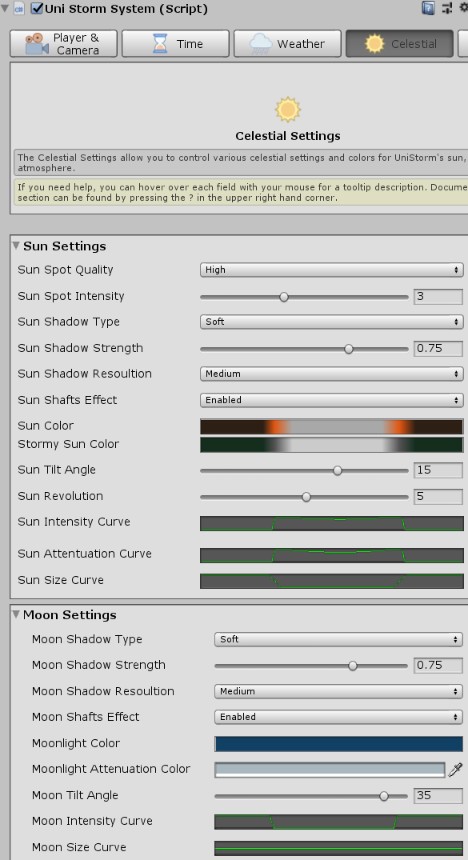 Unity3D天气系统插件UniStorm3.0插件使用说明-CSDN博客