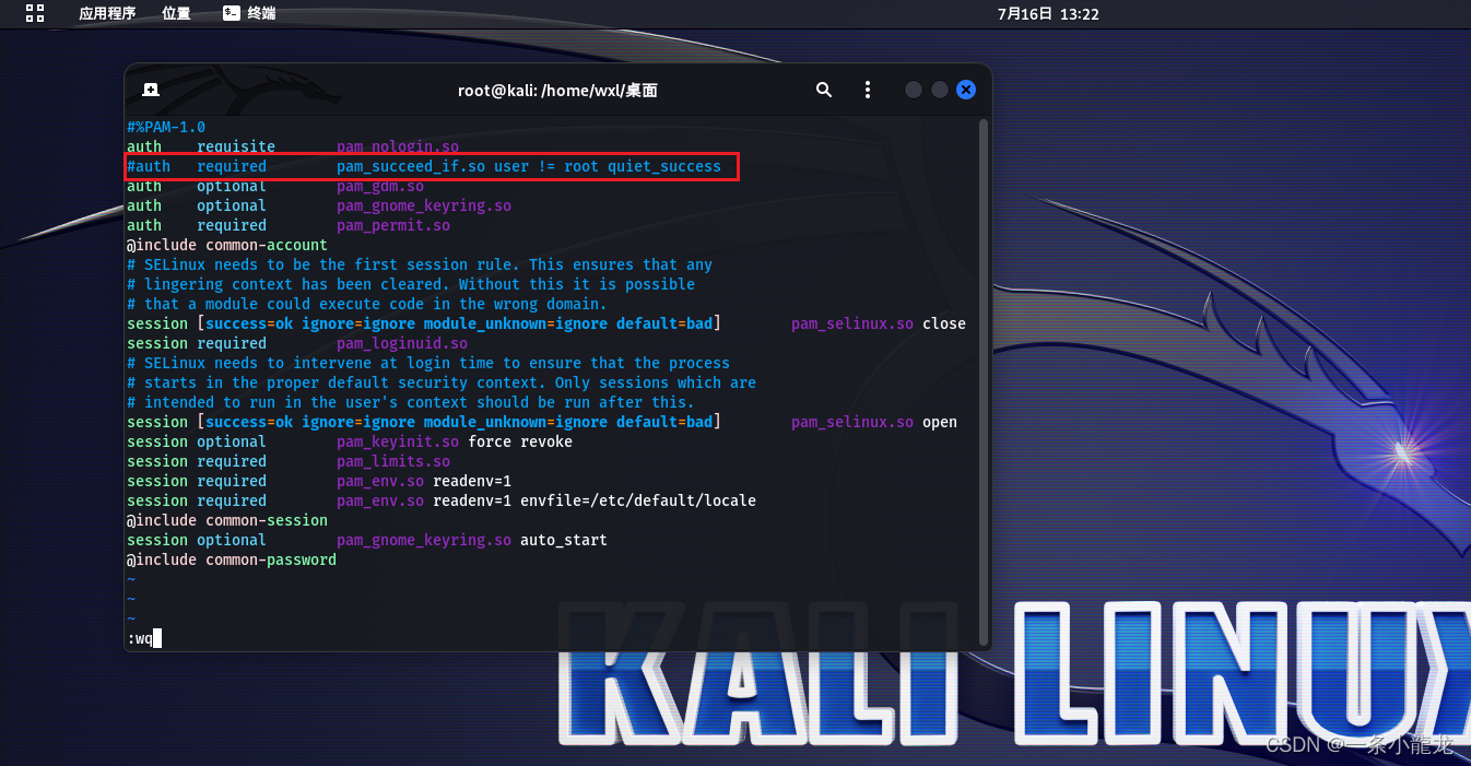 新版kali root无法登录问题-已解决_kali直接root用户登录-CSDN博客