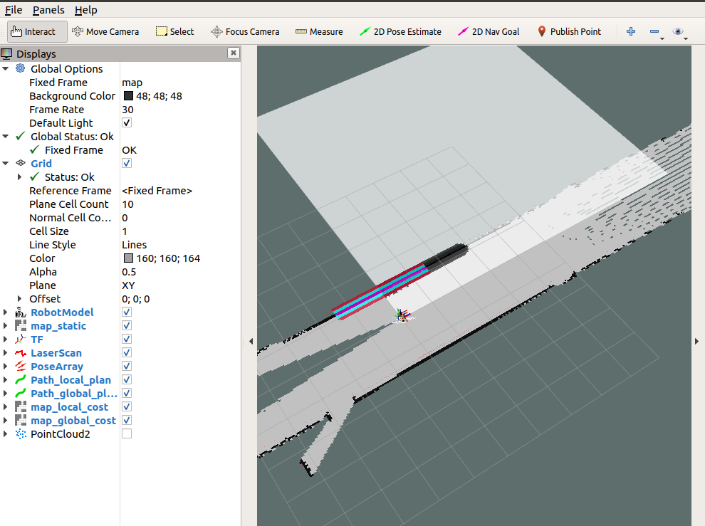 ROS中使用move_base,全局代价地图为空_movebase代价地图为空-CSDN博客