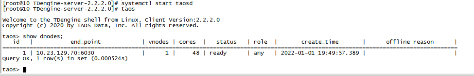 TDEngine数据库生产级集群安装部署方案_tdengine vnode dnode-CSDN博客