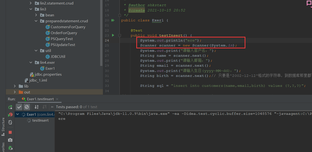 IDEA中实现在单元测试方法中用控制台输入数据-CSDN博客