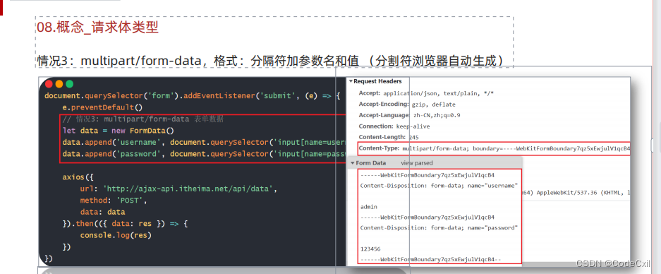 Ajax表单提交 Csdn博客