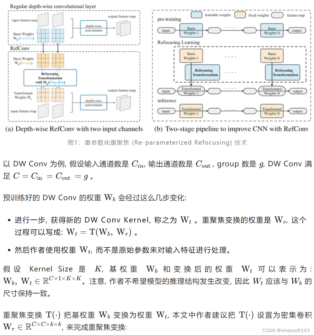 Refconvrefconv Re Parameterized Refocusing Convolution F Csdn博客