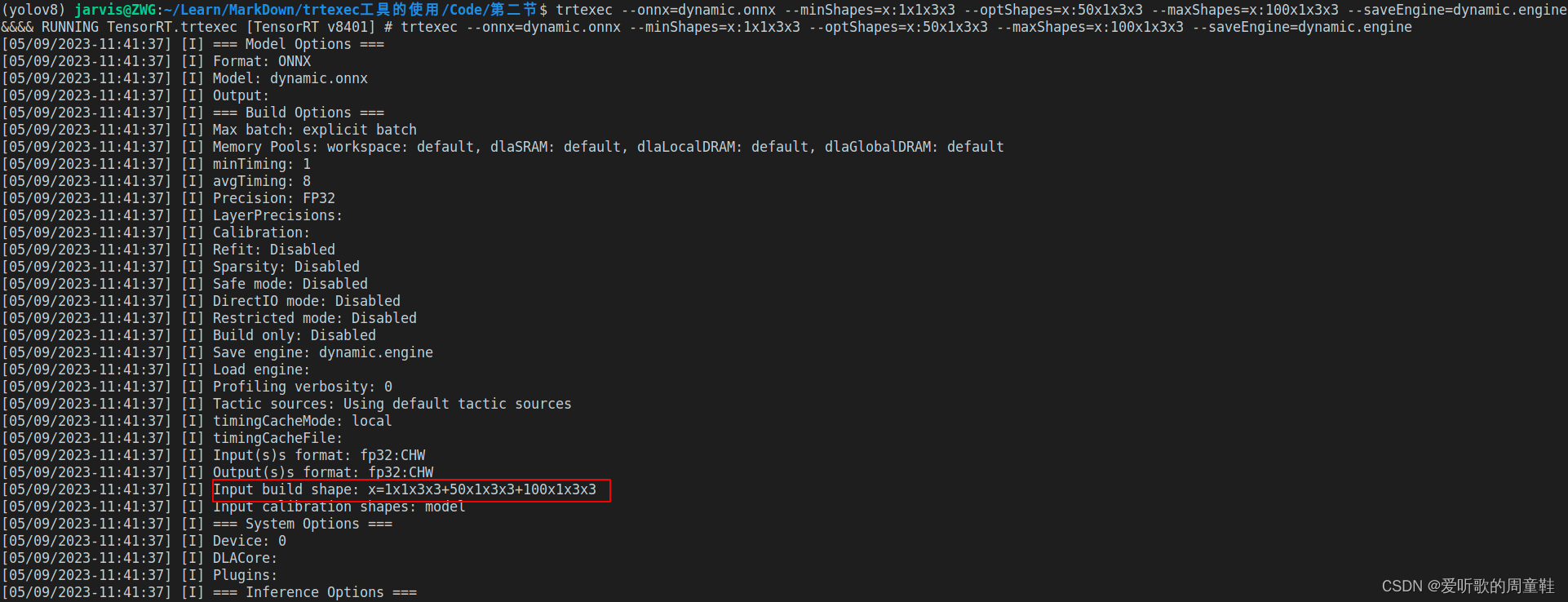 如何熟练的使用trtexec-CSDN博客