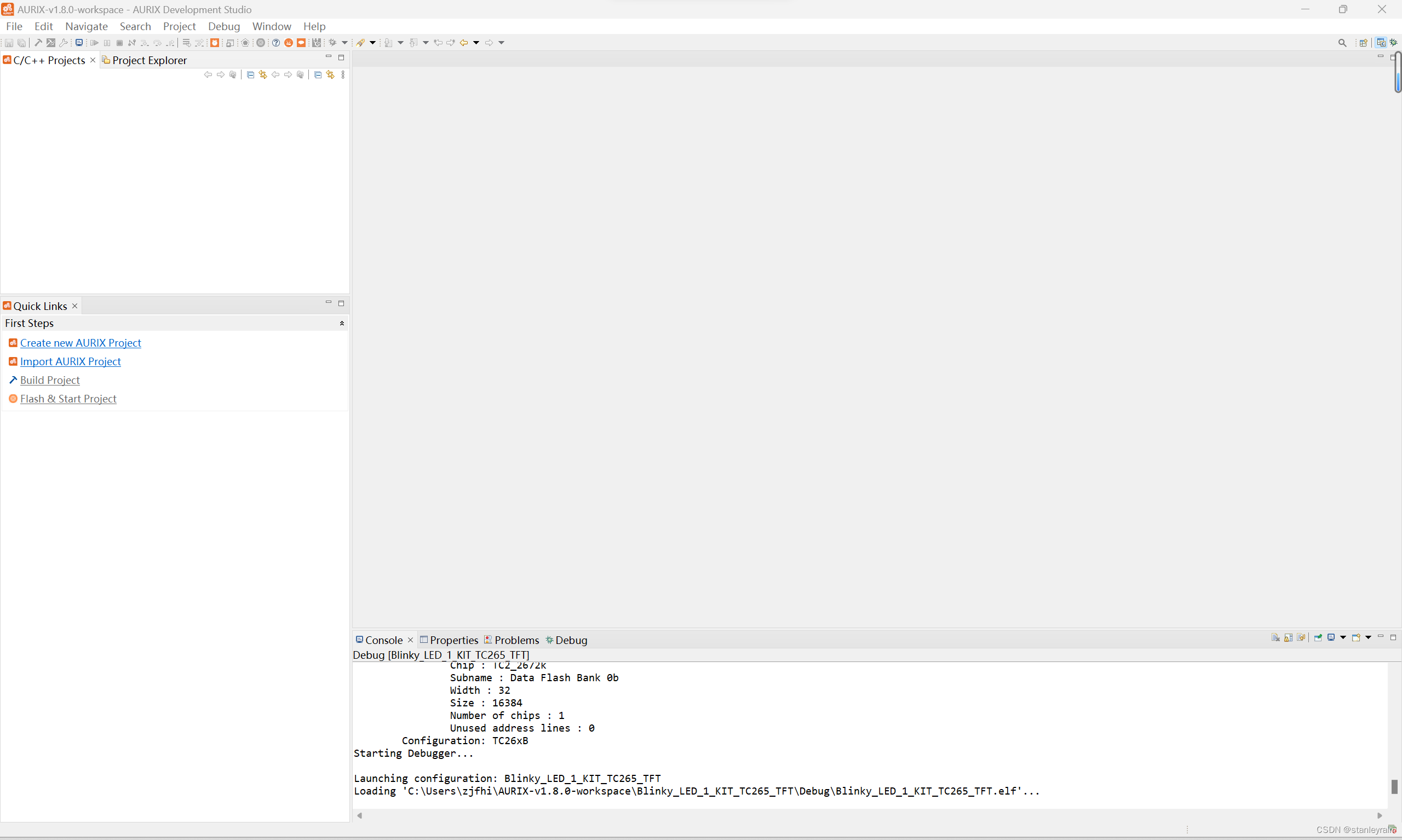 使用AURIX Development Studio创建一个新的工程_aurix develop studio-CSDN博客