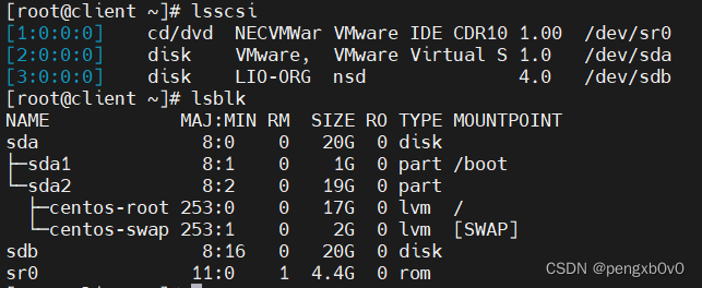 Centos7配置使用iscsi_centos iscsi-CSDN博客