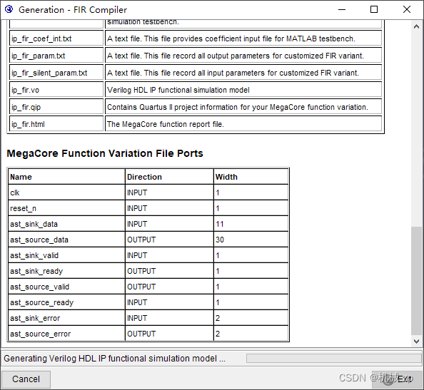 FPGA NCO+FIRip核的使用及仿真（加法）（quartusii 13.1+modelsimse 10.5）_nco ip核生成可调频率正弦波并用fir滤波器输出滤波波形-CSDN博客