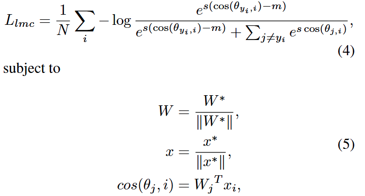 CosFace: Large Margin Cosine Loss for Deep Face Recognition-CSDN博客
