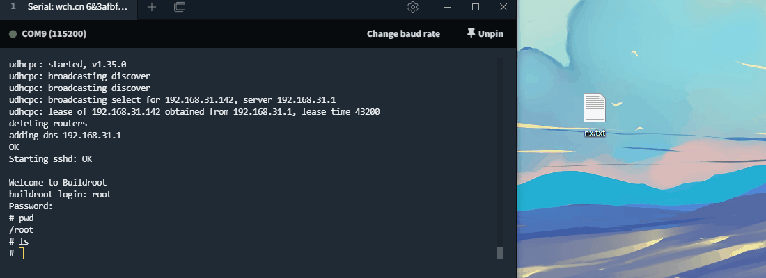 新唐NUC980使用记录：访问以太网（LAN8720A） & 启用SSH_nuc980 以太网驱动-CSDN博客