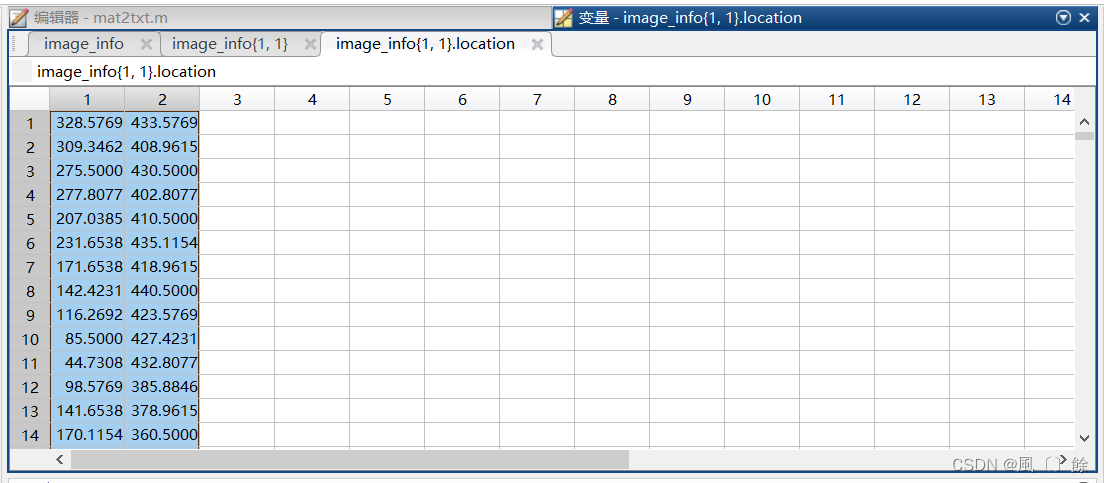 How to use MATLAB to convert the MAT file to a txt file - Programmer Sought