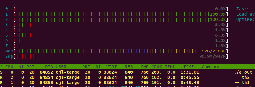 【linux C】绑定任务到特定cpu（cpu亲和性）c代码 Cpu绑定 Csdn博客