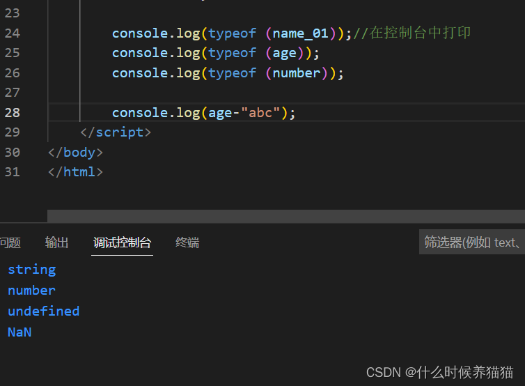 JS零基础自学--数据类型之Number与isNAN、数值之间的转化_js 转number 数字点nan怎么办-CSDN博客