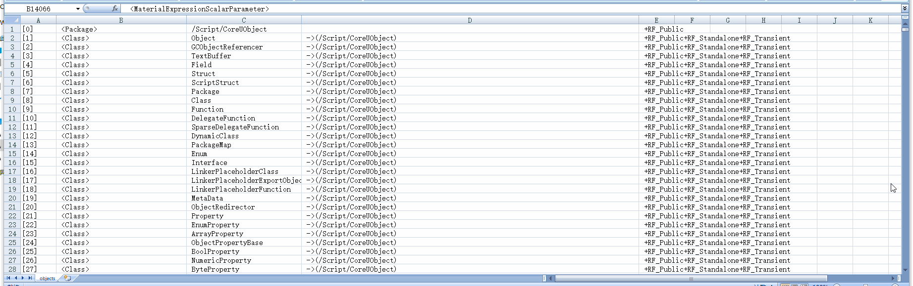 输出UE当前所有UObject的基础信息_ue uobject数量-CSDN博客