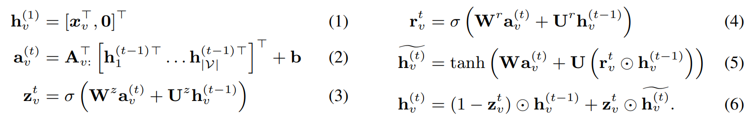 GGNN：GATED GRAPH SEQUENCE NEURAL NETWORKS-CSDN博客