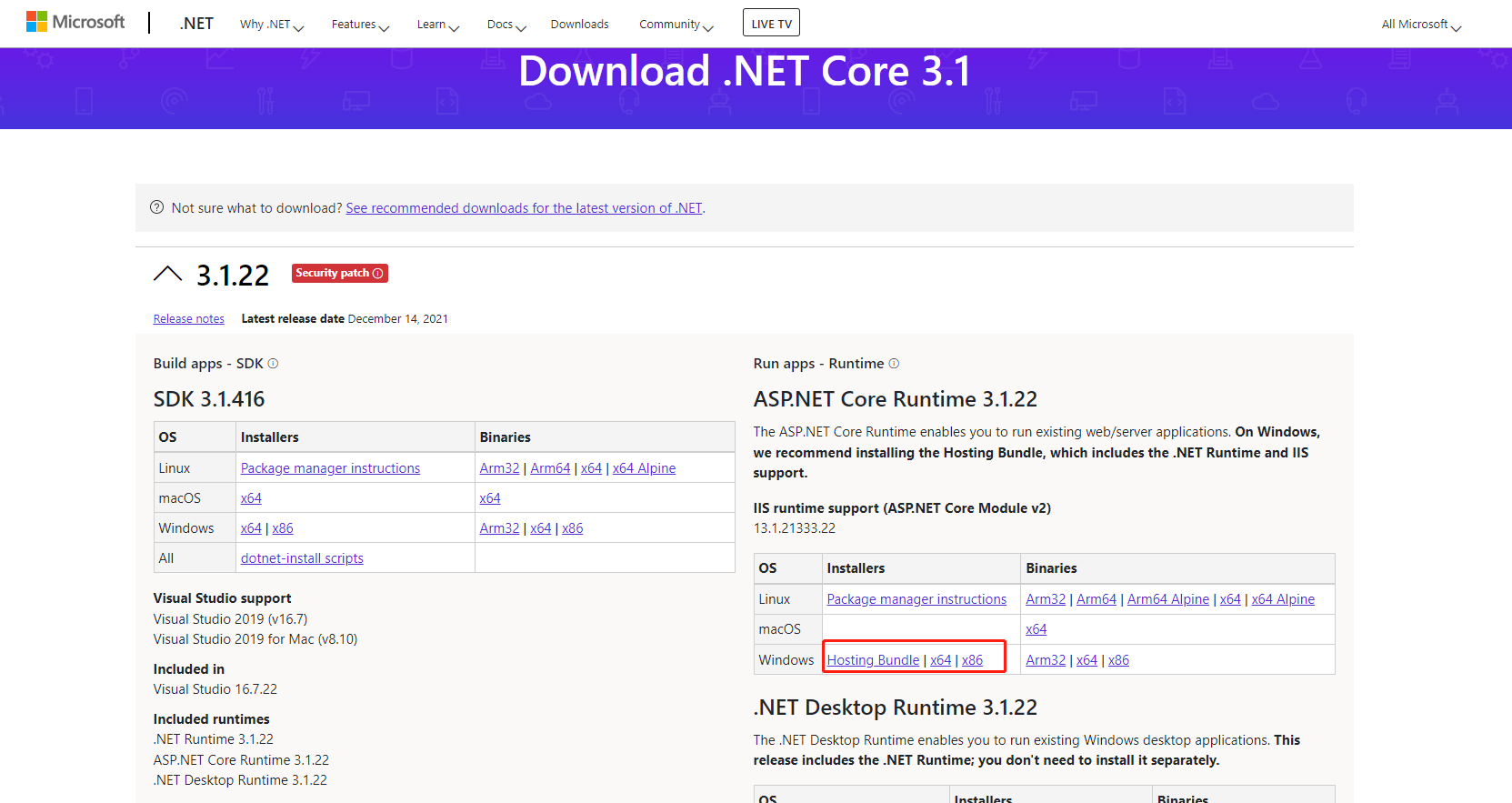 .net core 部署IIS 运行报错500.19 或者500.21问题解决_iis模块缺少aspnetcoremodulev2-CSDN博客