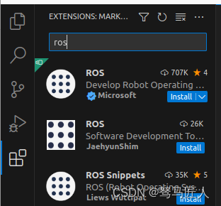 ubuntu22安装VSCode进行ROS2开发配置_vscode配置ros2环境-CSDN博客