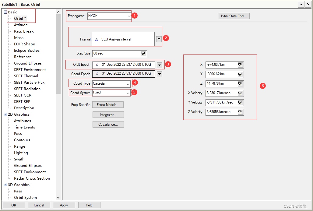 STK | 绘制卫星轨迹_stk中卫星抵近相对轨迹修改那个参数-CSDN博客