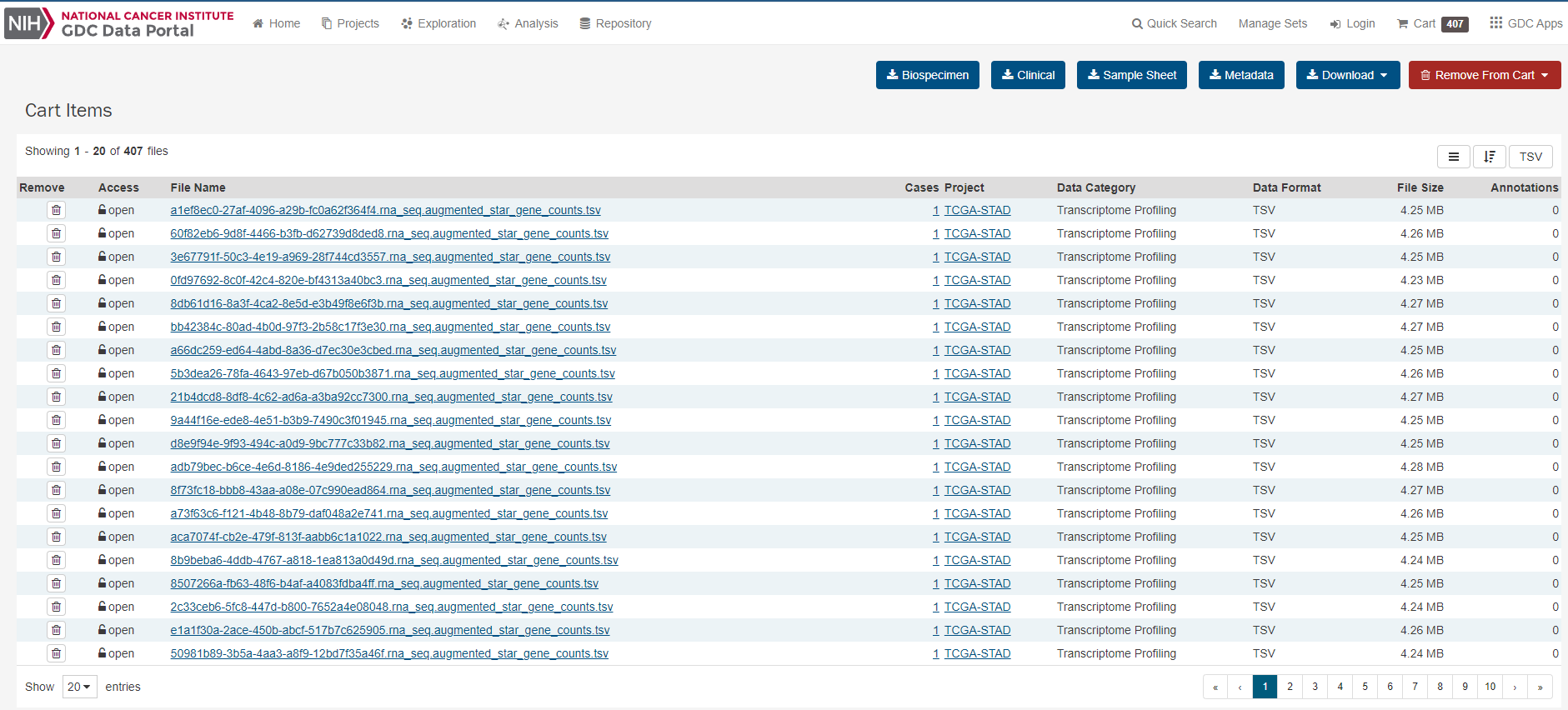 最新版TCGA 矩阵整理，百分百复现成功_tcga数据整理r语言脚本-CSDN博客