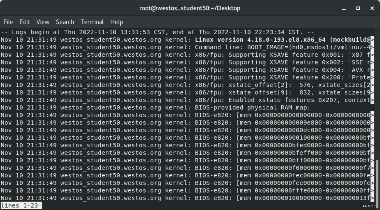 Linux学习笔记——如何管理系统中的日志systemctl 日志 Csdn博客