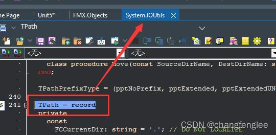 Delphi 中tpath单元引用报错无法编译问题delphi 重命名文件 Tpath Csdn博客