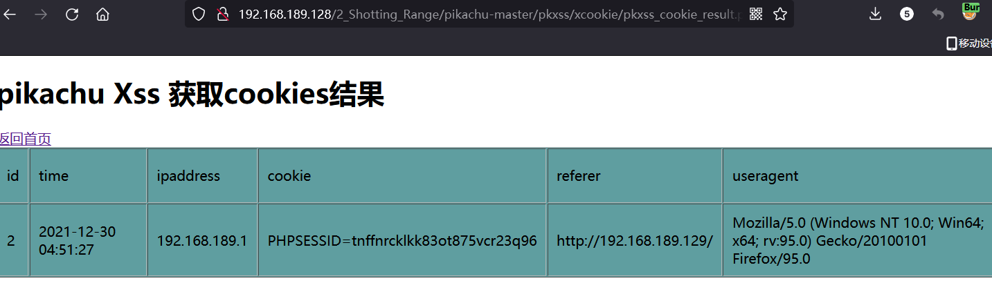 XSS漏洞利用之cookie获取_编写获取cookie的程序就是一个ss漏洞了,这时候我建立一个自己获取cookie值的网站t-CSDN博客