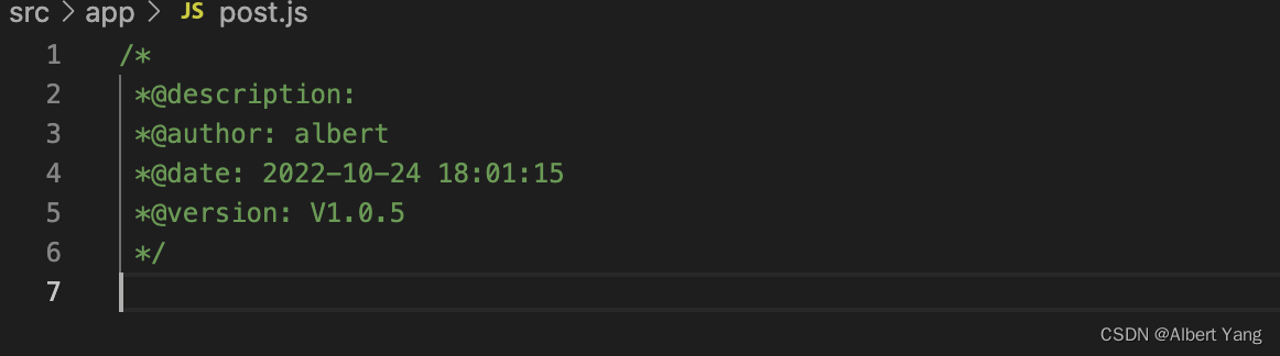 Vscode自定义注释vscode添加注释 Csdn博客 