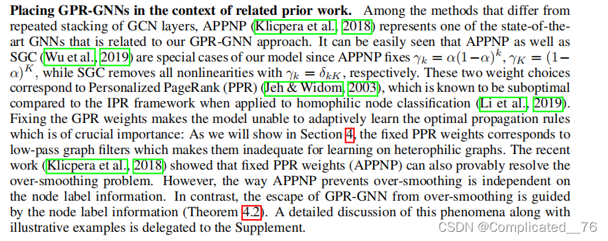 ICLR21: GPR-GNN ADAPTIVE UNIVERSAL GENERALIZED PAGERANK GRAPH NEURAL ...