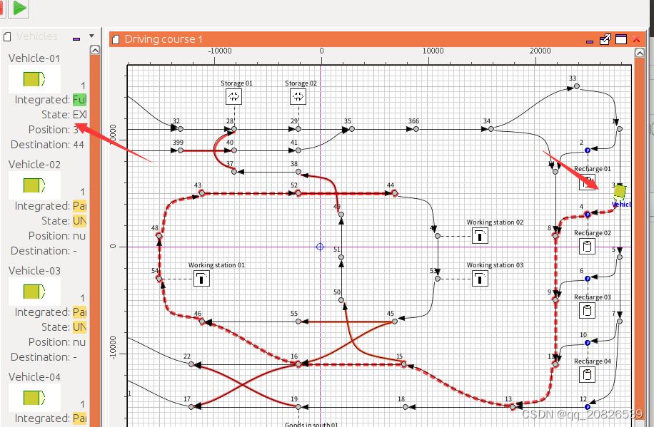 【opentcs】模拟真实车辆和opentcs通信的简单ui界面，opentcs与实物车辆对接步骤一-CSDN博客