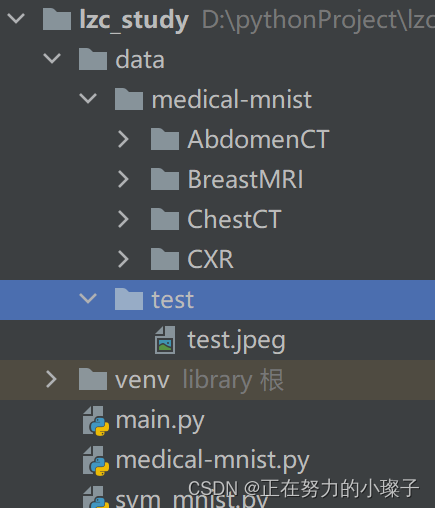 SKLearn实现SVM，使用medical-mnist数据集_medical mnist-CSDN博客
