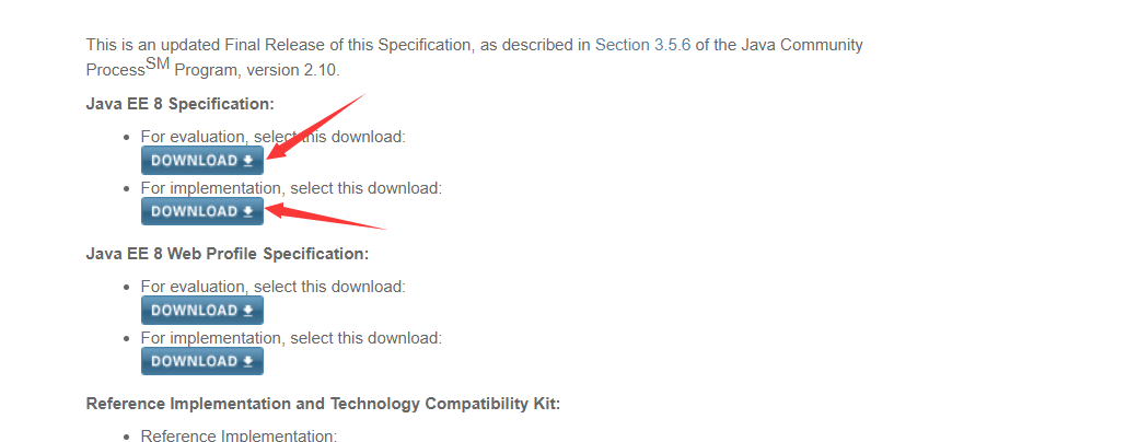 Java EE8 API 下载（oracle官网）_oracle官网javaee下载-CSDN博客