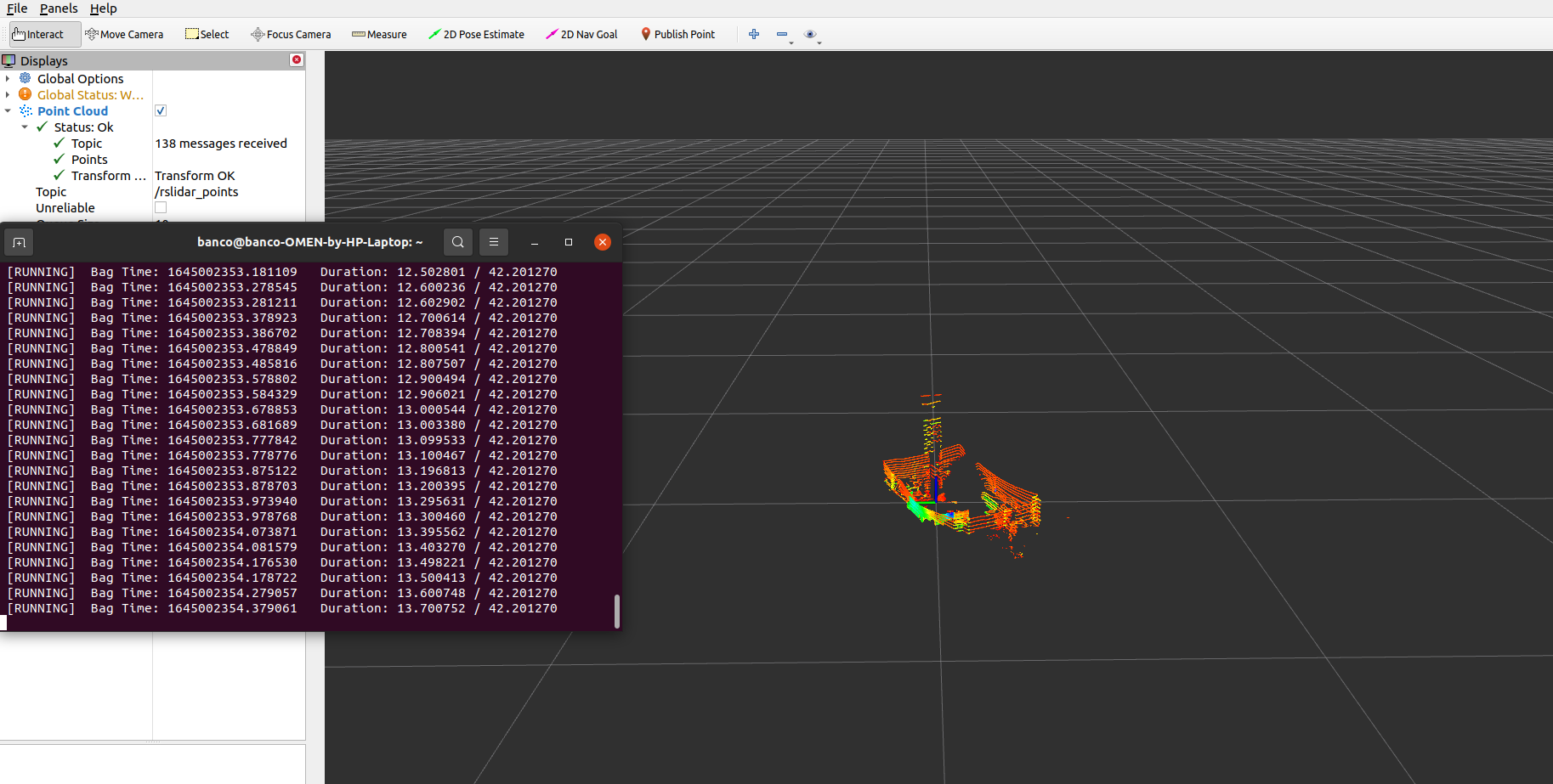 rs lidar速腾激光雷达使用方法之录包及离线播放_rslidarpacket-CSDN博客