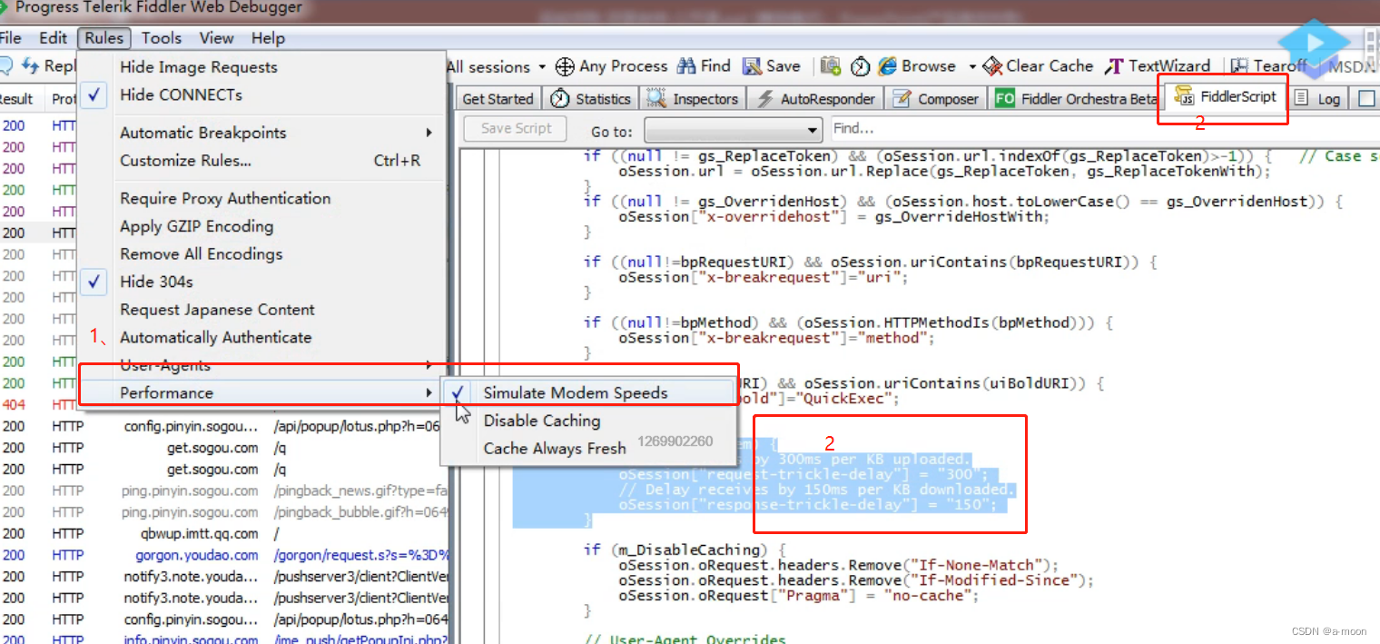 fiddle--弱网测试-CSDN博客