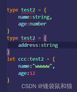 TS中type和interface的区别_ts type和interface区别-CSDN博客