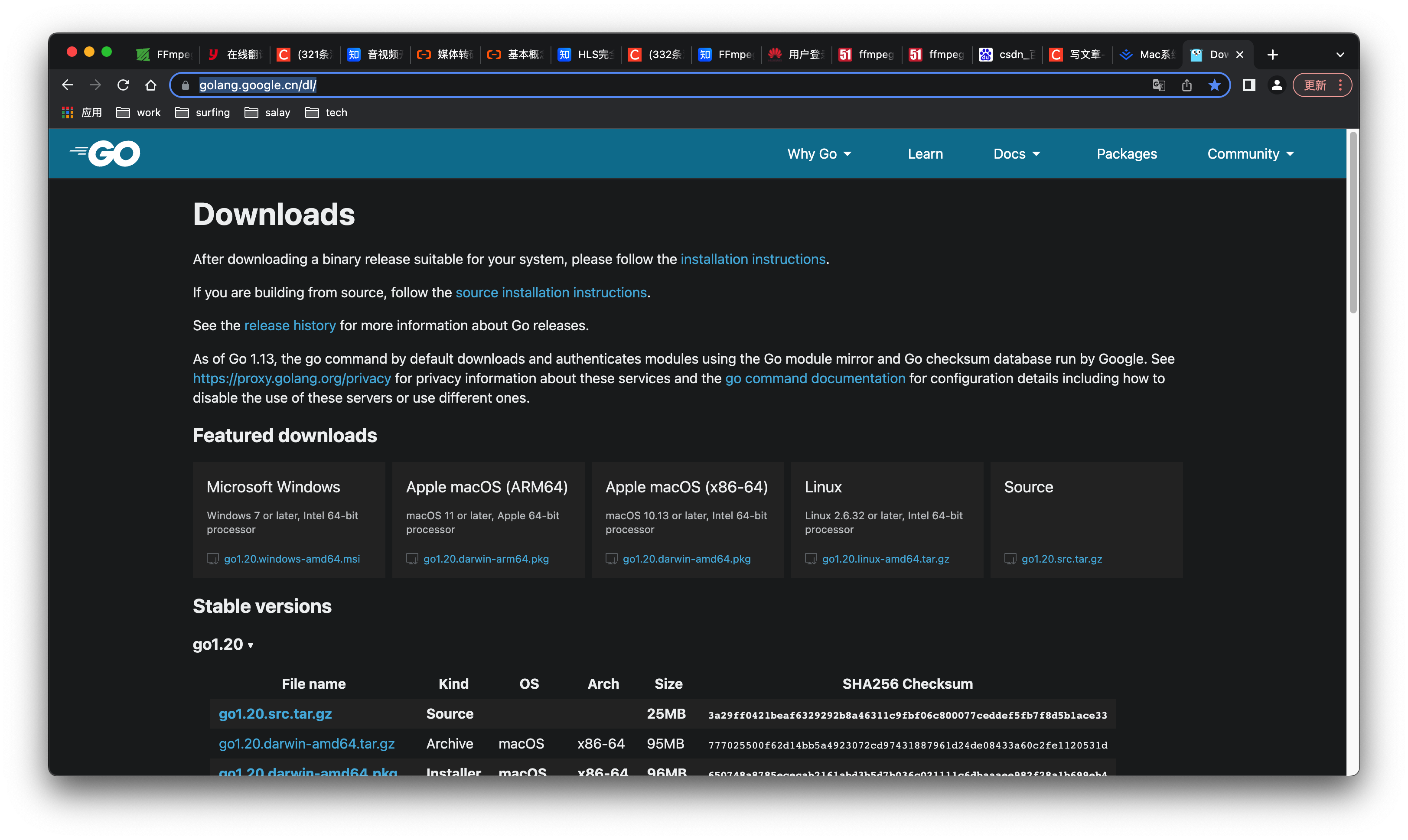 mac下go开发环境搭建_mac搭建go开发环境-CSDN博客
