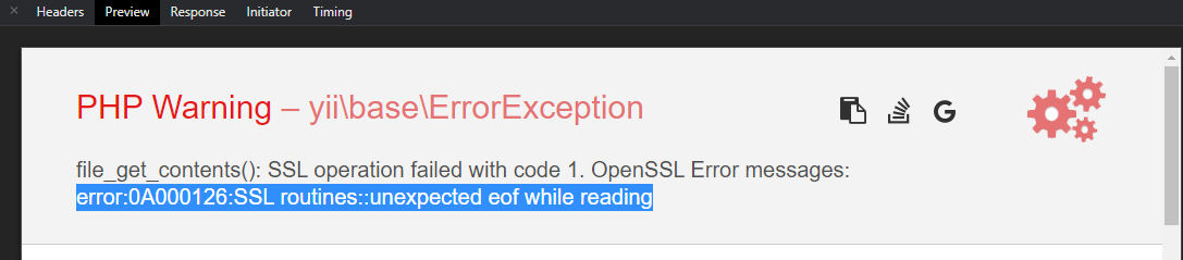 php error:0A000126:SSL routines::unexpected eof while reading-CSDN博客