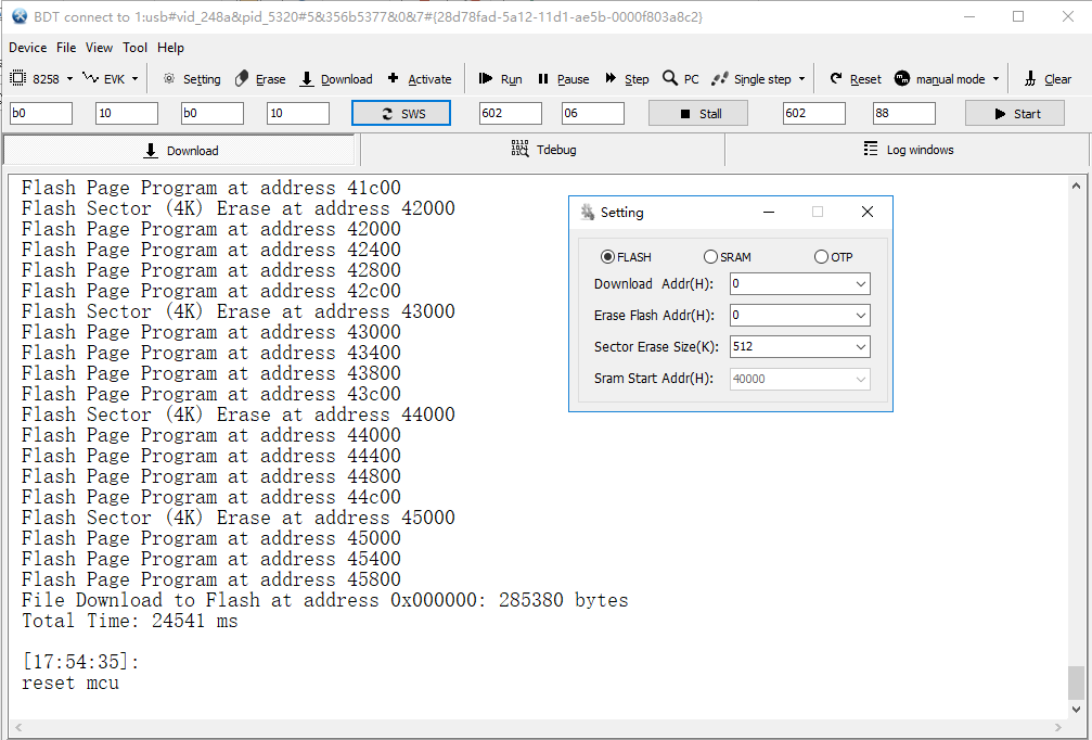 【笔记】Telink BDT EVK烧录时错误_telink烧录失败的原因-CSDN博客