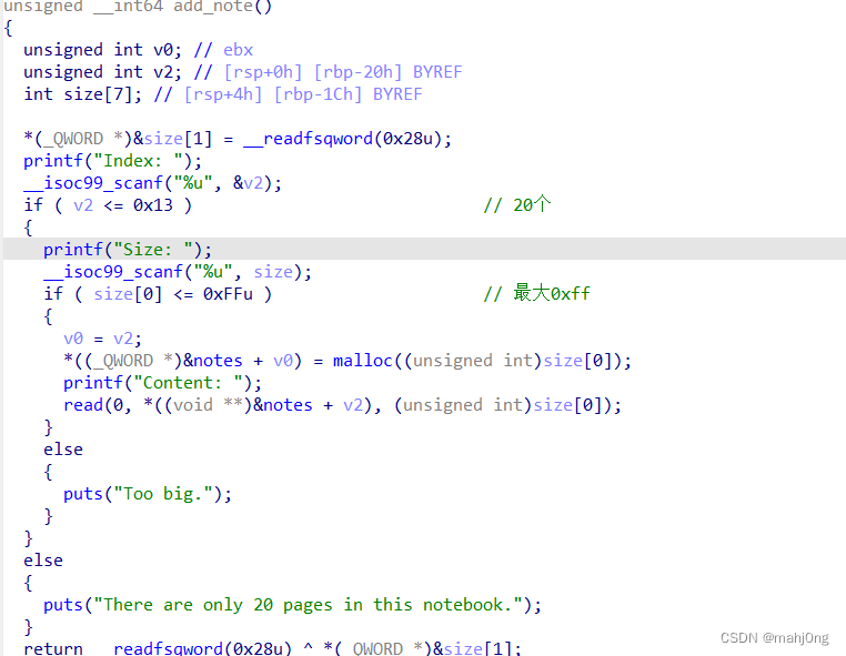 [HgameCtf Week2 ]三道堆题总结_ctf 堆 0x80-CSDN博客