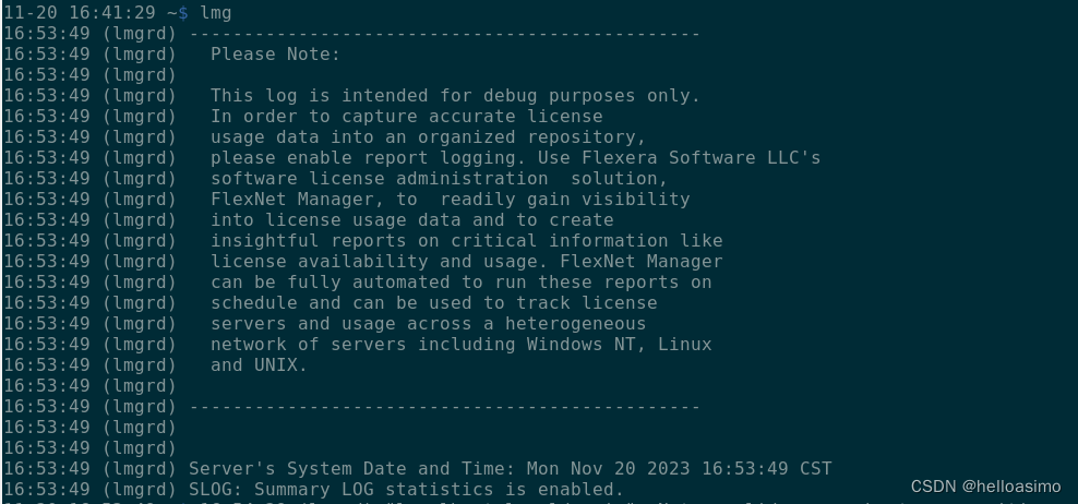 Filename: “/usr/local/flexlm/licenses/license.dat“_the license files (or license server system ...