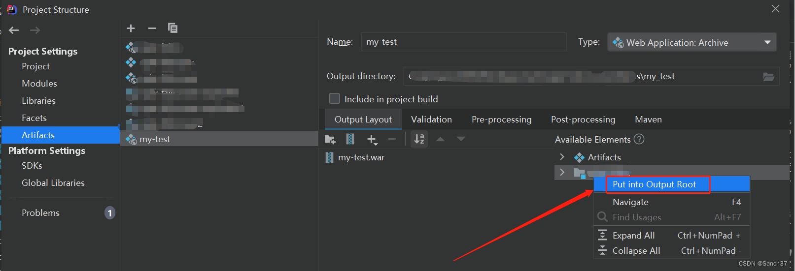 idea使用Project Structure打war包_idea project structure artifacts-CSDN博客