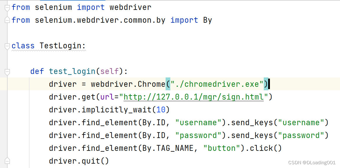python+selenium实现登录_python登录csdn-CSDN博客