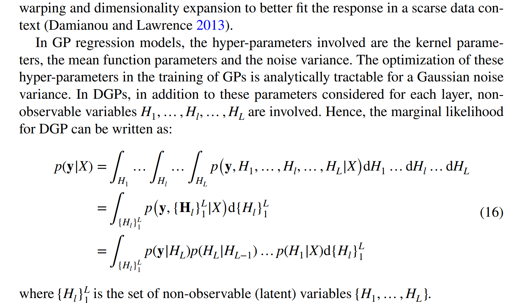 深高斯过程（Deep Gaussian processes）-CSDN博客