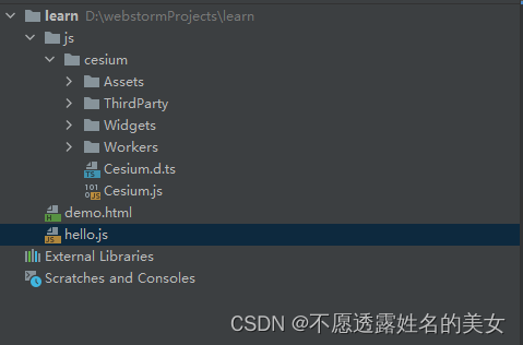 【简单的Cesium界面搭建】——（一）如何在html文件中使用Cesium_cesium html-CSDN博客