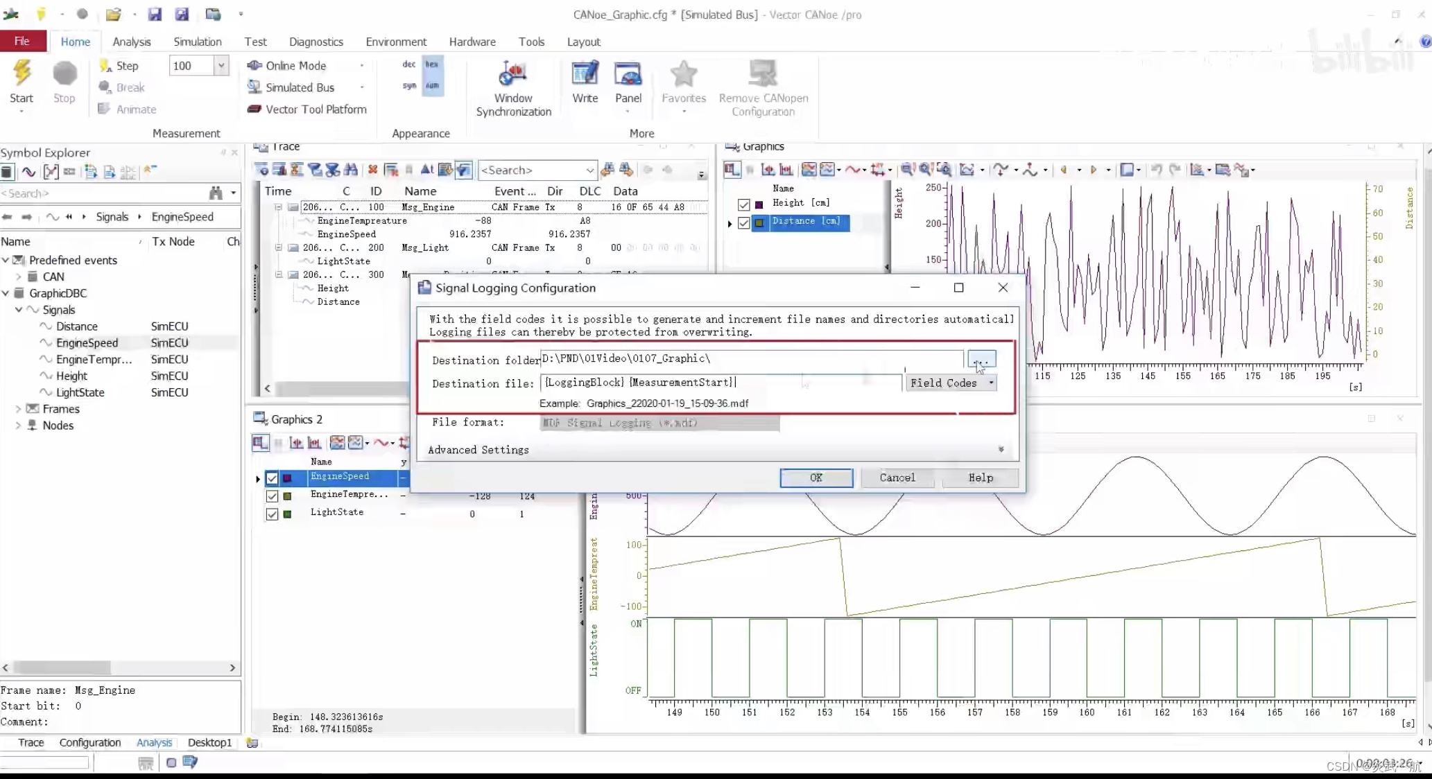 CANoe基础教程03：分析窗口-Graphic_canoe graphic-CSDN博客