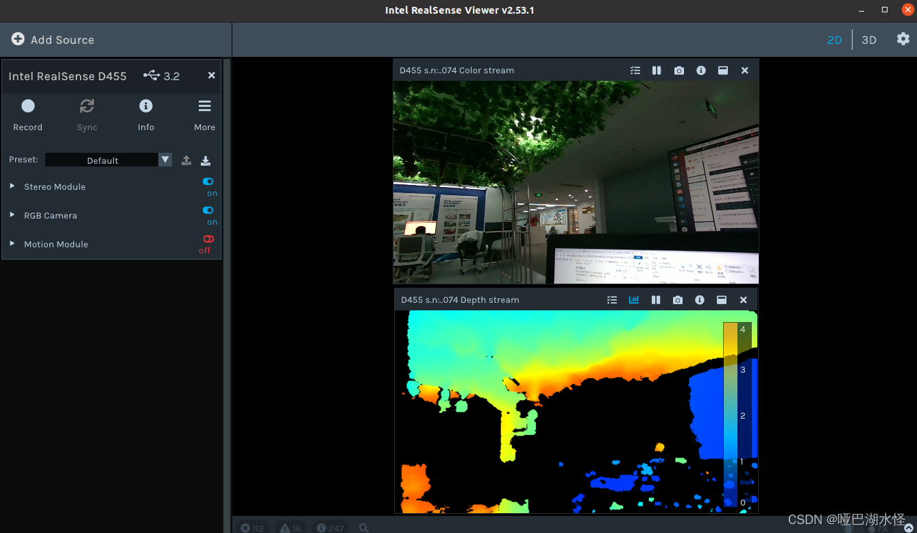 ubuntu20.04中如何配置realsense D455_apt install librealsense2-dev-CSDN博客