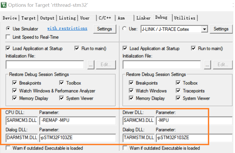 RT-Thread的Keil模拟器STM32F103上手(一、安装及测试)_rtthread模拟器-CSDN博客